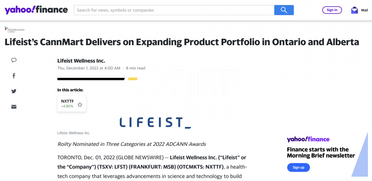2FIRSTS | CannMart's Roilty Brand Expansion in Canada Market